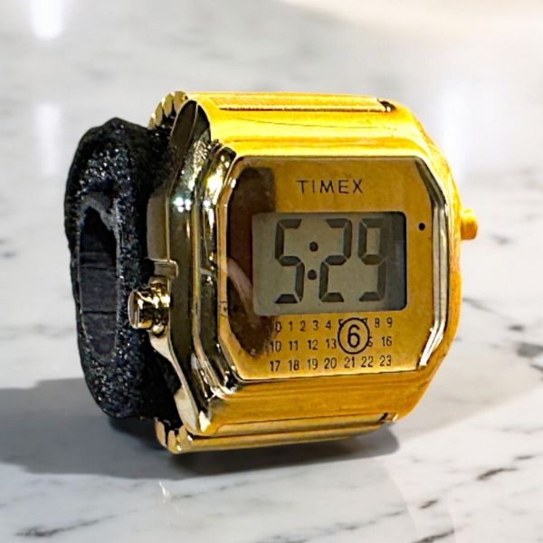 MM6 x Timex T80 ring watch S M | WatchCharts Marketplace