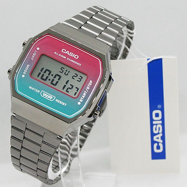 Orologio da polso Casio Vintage Iconic A168WERB-2AEF | WatchCharts Marketplace