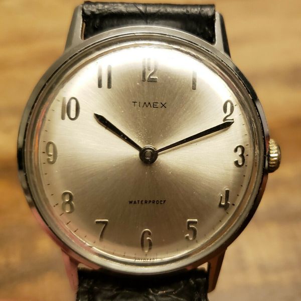 *RARE* Vintage 1967 Timex 2-Hand Marlin 2010-2467 Mens Watch ...