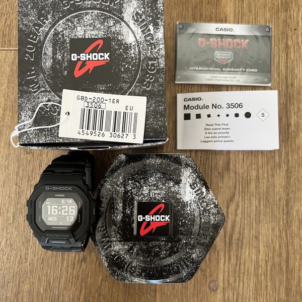 Casio G-Shock GBD-200-1ER, MIP Display | WatchCharts Marketplace