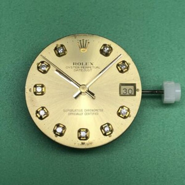 ROLEX DATEJUST MIDSIZE REF. 68273 CAL. 2135 DIAL & COMPLETE MOVEMENT ...
