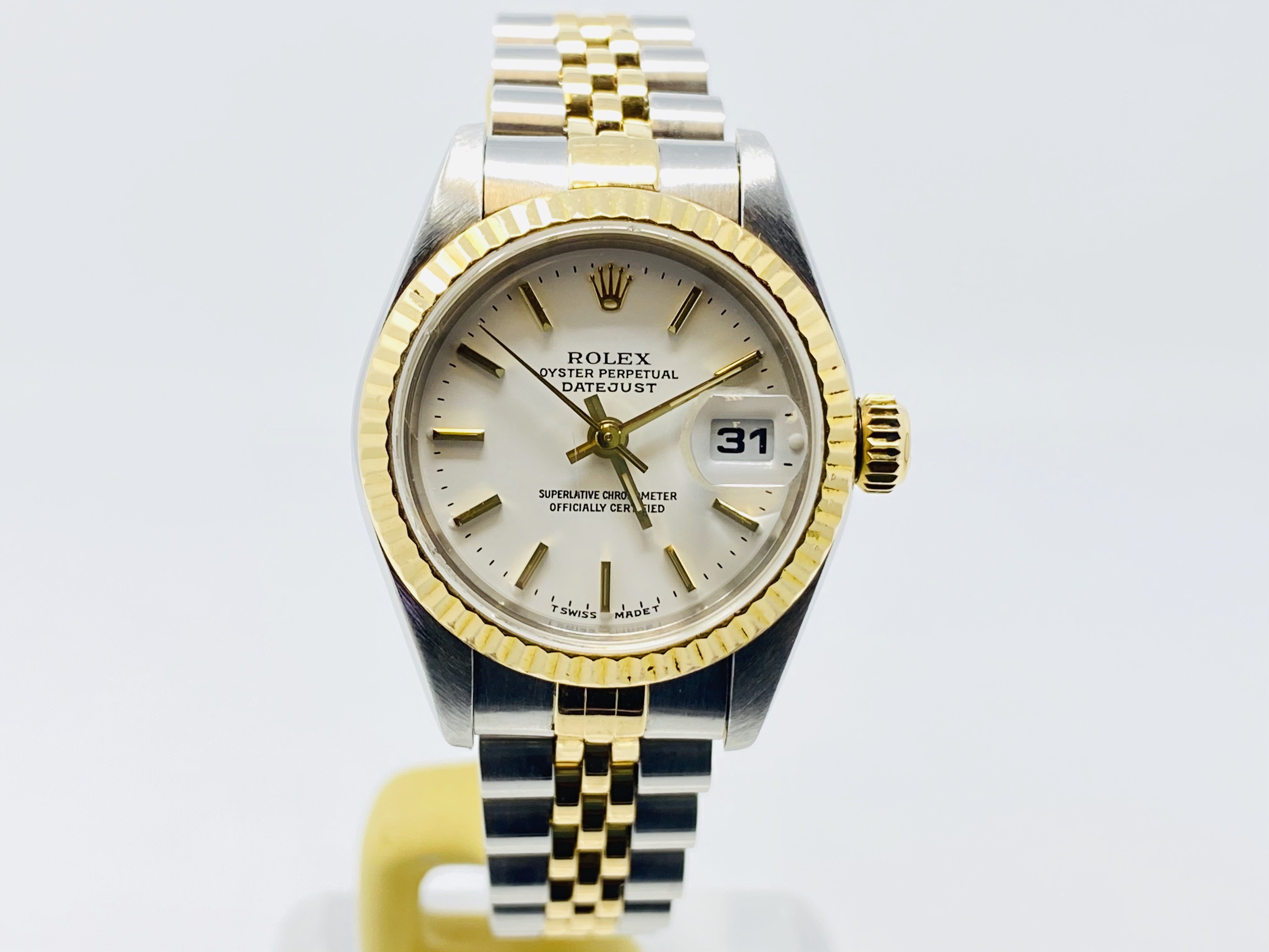 FS: Rolex Oyster Perpetual Datejust Two-Tone White Dial Automatic ...
