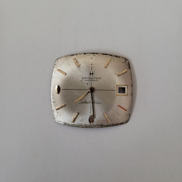 Vintage HAMILTON Masterpiece Electronic INCOMPLETE Swiss Watch Movement ...