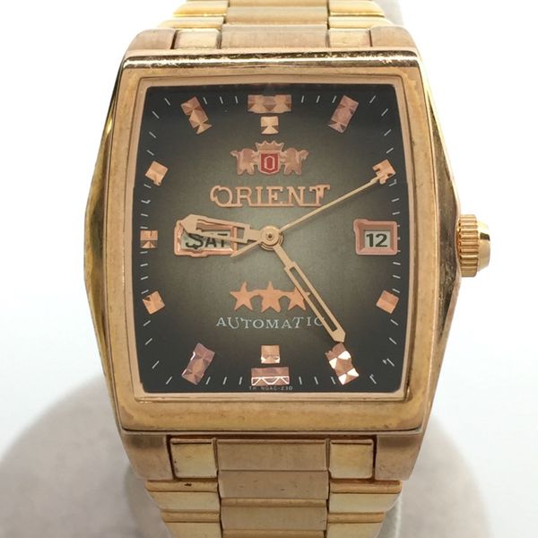 [Used] ORIENT Three Star / Self-winding watch / Analog / Stainless ...