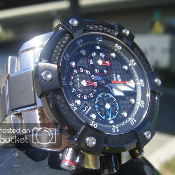 Seiko Velatura AUTO Chronograph - 48mm / 26mm lugs, Bold and Rare ...