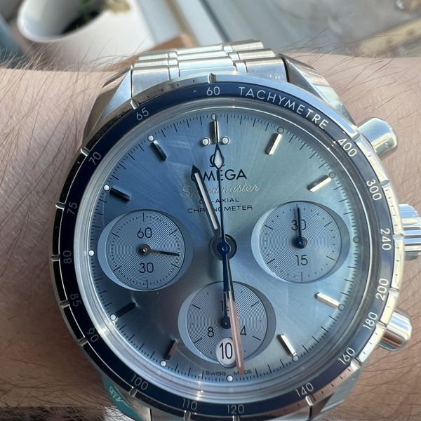 [WTS] 2022 Omega Speedmaster 38mm Ice Blue Dial | WatchCharts Marketplace
