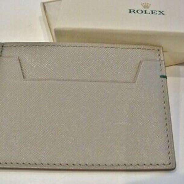 New ROLEX Credit Card Leather Document Holder Wallet 2020 New ...