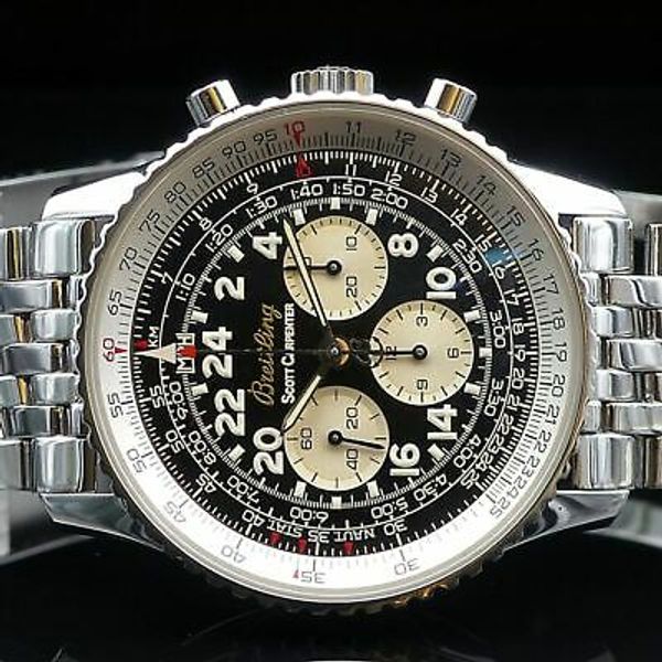 Breitling Navitimer Cosmonaute Scott Carpenter limited Edition Full Set ...