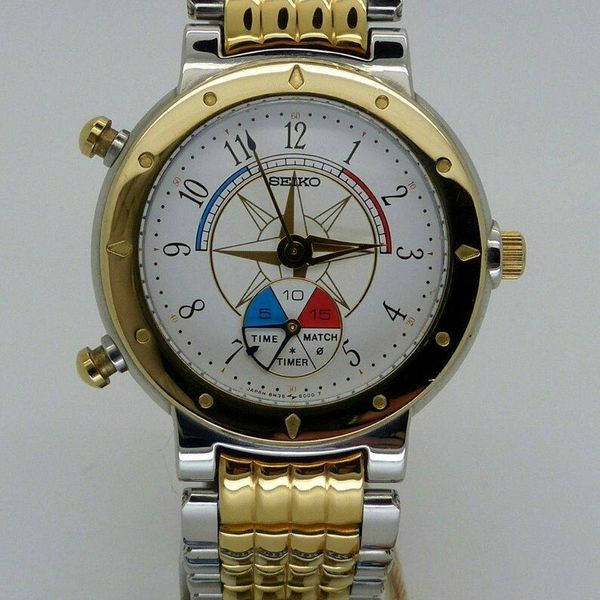 Vintage SEIKO Levante 8M35-6000 Ref: SEQ008J Yacht Timer Very Rare ...