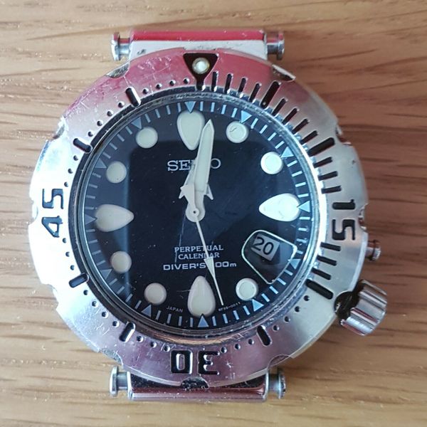 Seiko Quartz Monster Dive Watch - 8F35-0019 / SLR001 - Bracelet - for ...