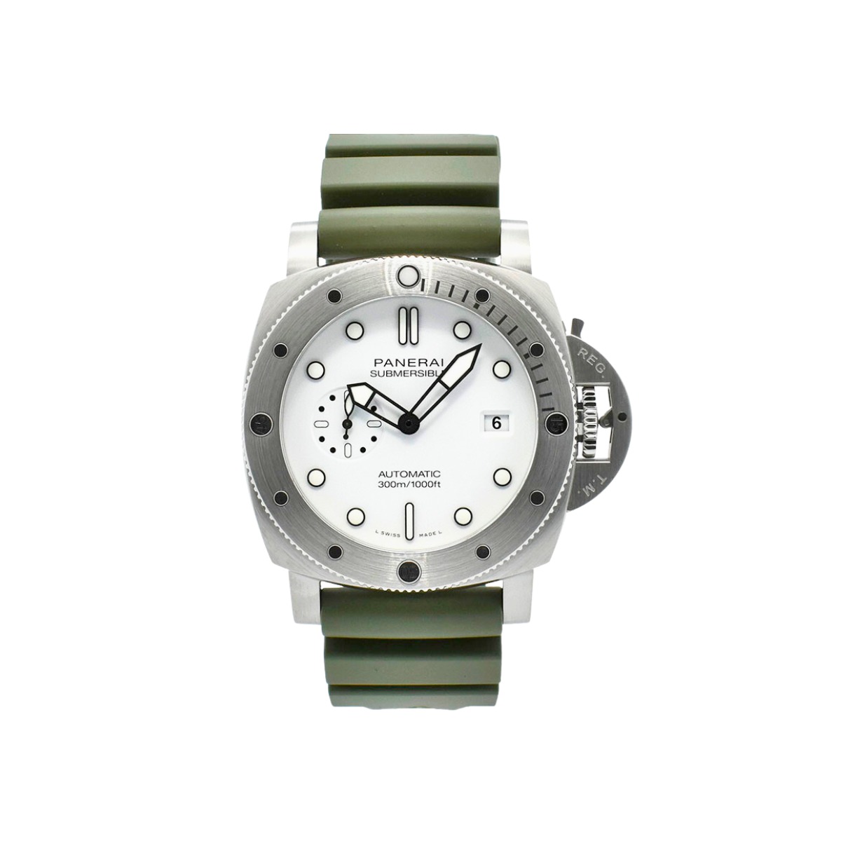 New Jul 2023 Panerai Submersible QuarantaQuattro 44 PAM01226 White ...