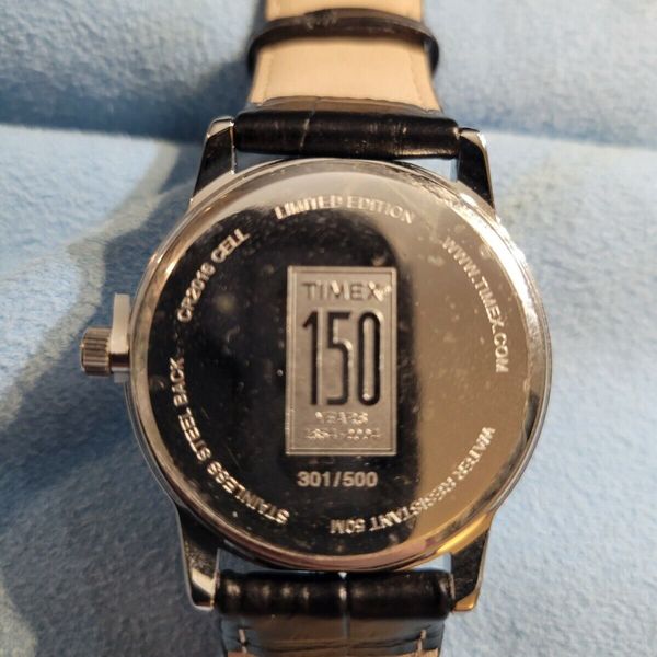 Ultra Rare 2004 Timex 150th Anniversary Watch | WatchCharts Marketplace