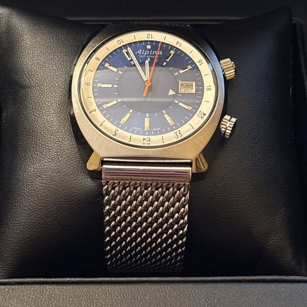Alpina AL-555LNS4H6 Startimer Pilot Heritage Blue Dial, Factory ...