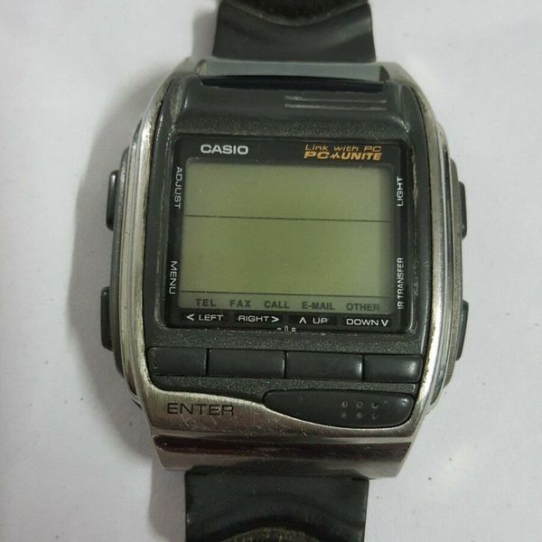 CASIO 1510 HBX-100 BIZX LINK WITH PC DIGITAL WATCH | WatchCharts ...