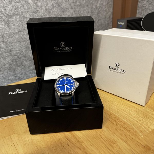 [WTS] Damasko Swiss DS30 Ocean Automatic Watch | WatchCharts Marketplace