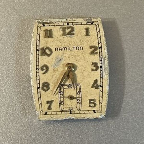 Vintage Hamilton Movement Cal 980 men's art deco 17 Jewel watch with ...