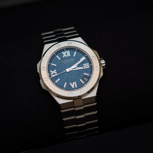 Chopard Alpine Eagle 41mm Blue Dial Warranty | WatchCharts Marketplace