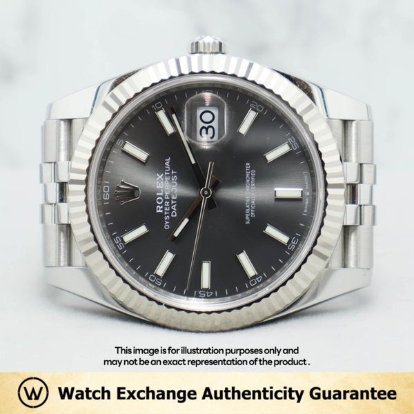 New Feb 2025 Rolex Datejust Jubilee 126334 Slate Dial Z15098 ...