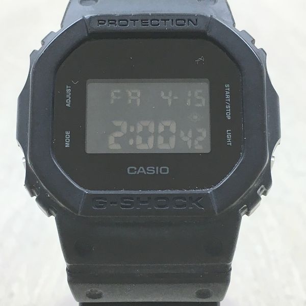 [Used] CASIO Quartz Watch / Digital / Rubber / BLK / Model: DW-5600BB ...