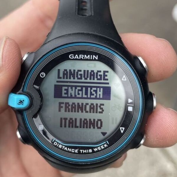 Garmin Swim Original Swim Tracker Digital Watch Tracks Laps- New ...