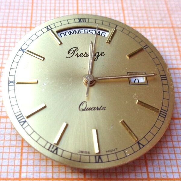 Older AU Movement Certina Quartz ETA 955 132 Untested For Parts Etc Q7 ...