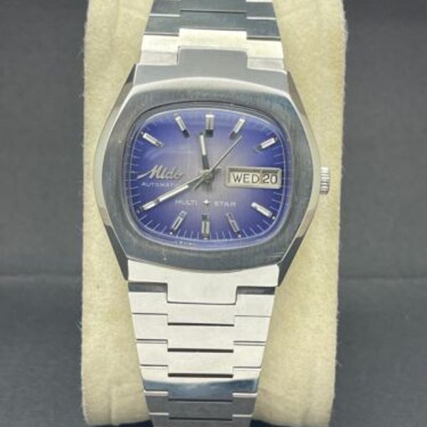 Vintage Mido Multi-Star Automatic Day/Date Watch Excellent Condition ...