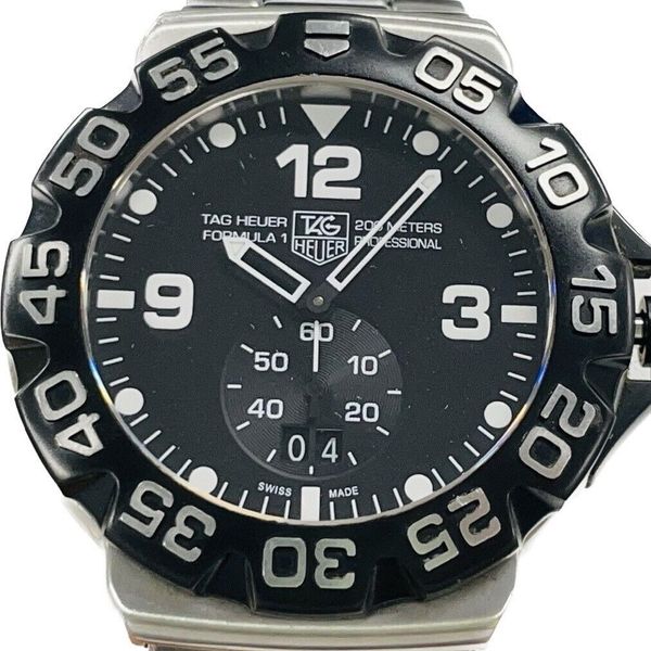 Tag Heuer Formula 1 WAH1010 Grand Date Small Second Quartz Watch A51 ...