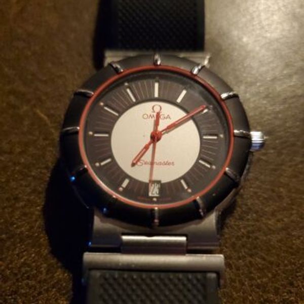 Omega Seamaster Dynamic II "Spider" Date Tuxedo Dial Swiss Cal 1430 w ...