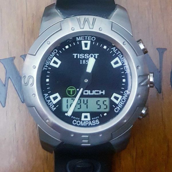 TISSOT T-Touch Z 250/350 Chrono Ana&Digi Meteo Sapphire Quartz Men's ...