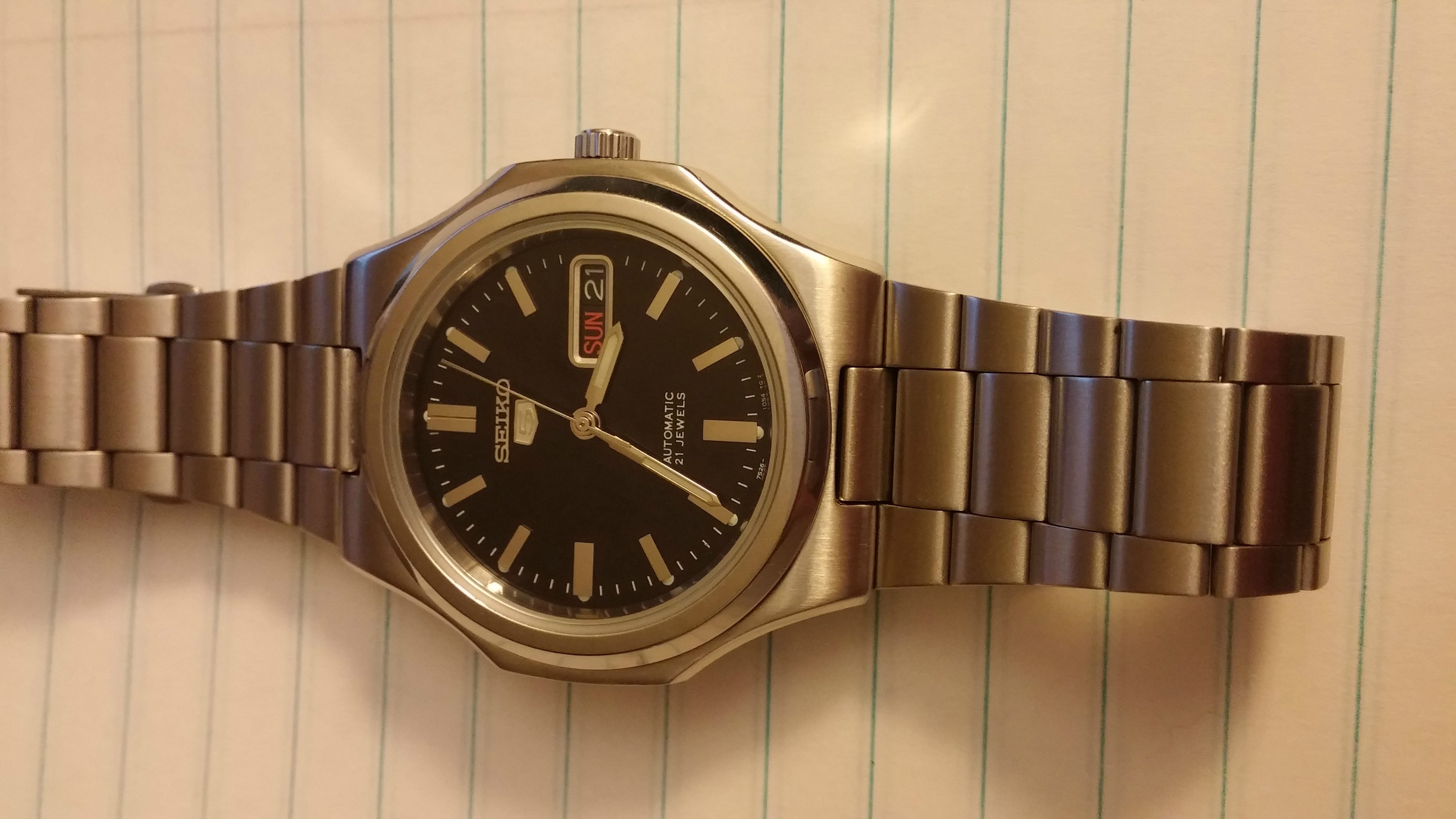 [WTS] Seiko 5 SNKK47 to someone with small wrists | WatchCharts