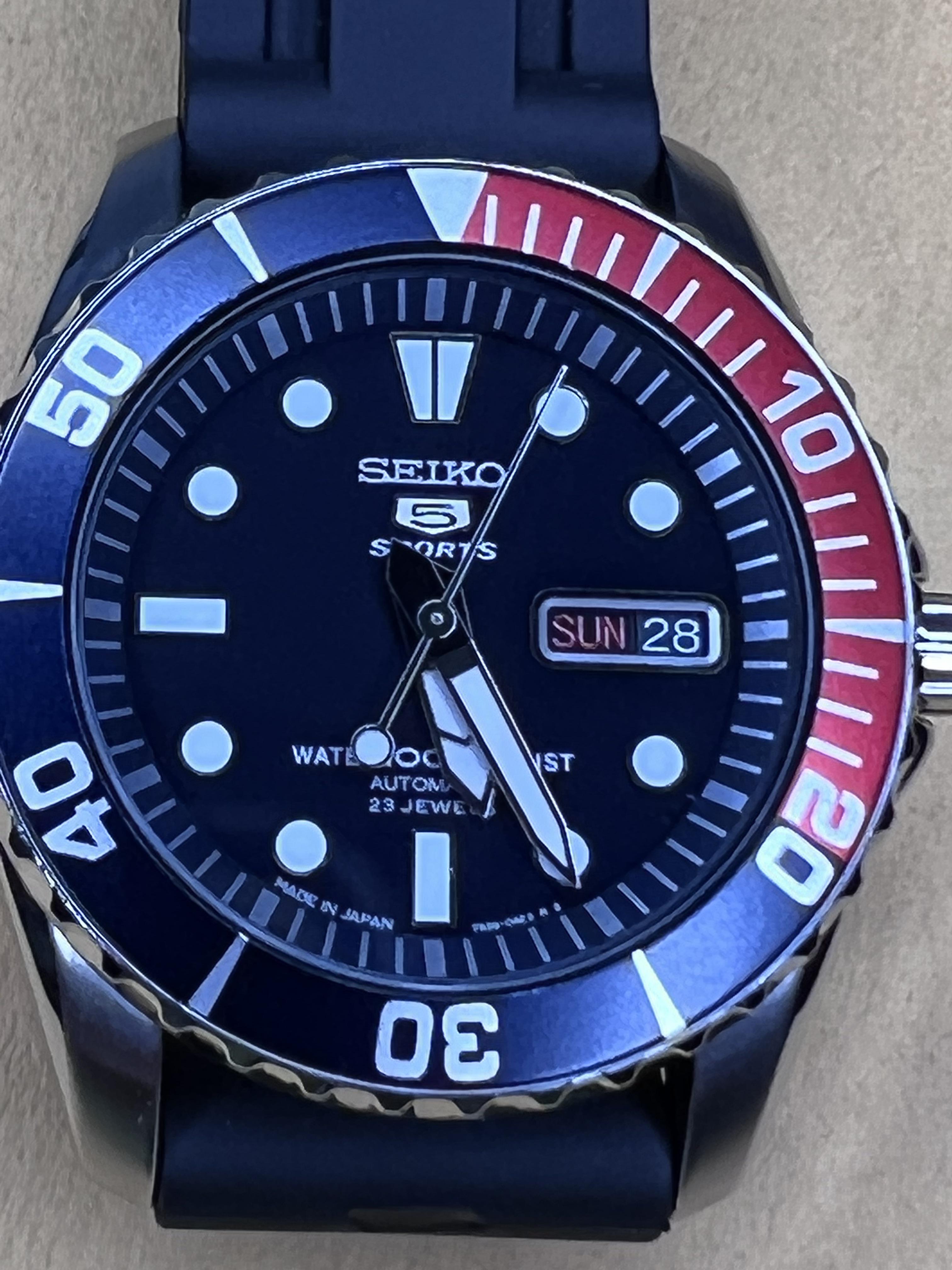 [WTS] Seiko Snzf15 pepsi .. | WatchCharts Marketplace