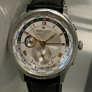 Maurice Lacroix Masterpiece Worldtimer MP6008 MINT CONDITION Maurice Lacroix Masterpiece Worldtimer MP6008 MINT CONDITION