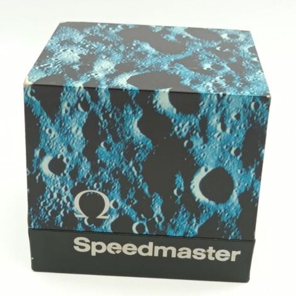 RARE VINTAGE COLLECTABLE OMEGA SPEEDMASTER CHRONOGRAPH MOON CRATER BOX ...
