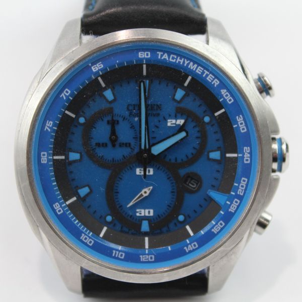 Mens Citizen Eco Drive Chronograph Watch Ref H504-S085951 Quartz ...