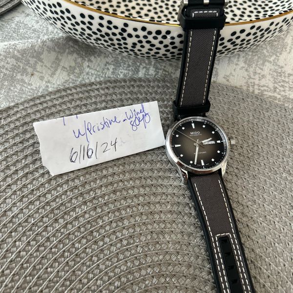 [WTS] Mido Multifort M grey dial | WatchCharts Marketplace
