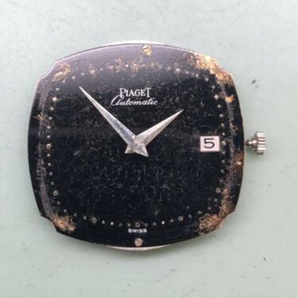 PIAGET VINTAGE CAL. 12P1 COMPLETE WORKING AUTOMATIC W/ DATE MOVEMENT ...