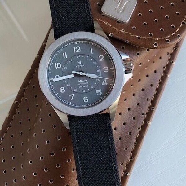 Yema Flygraf Pilot, , automatic, 39mm, gray military aviation ...