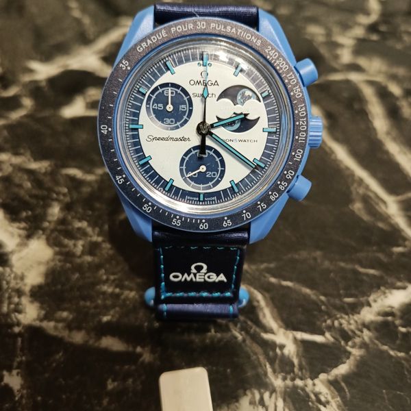 OMEGA x Swatch Mission to the Moonphase + Free 1g Silver 999 ...