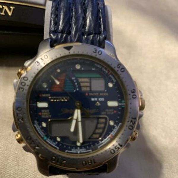 Vintage CITIZEN "Stars and Stripes" America's Cup Official Watch 1995 ...