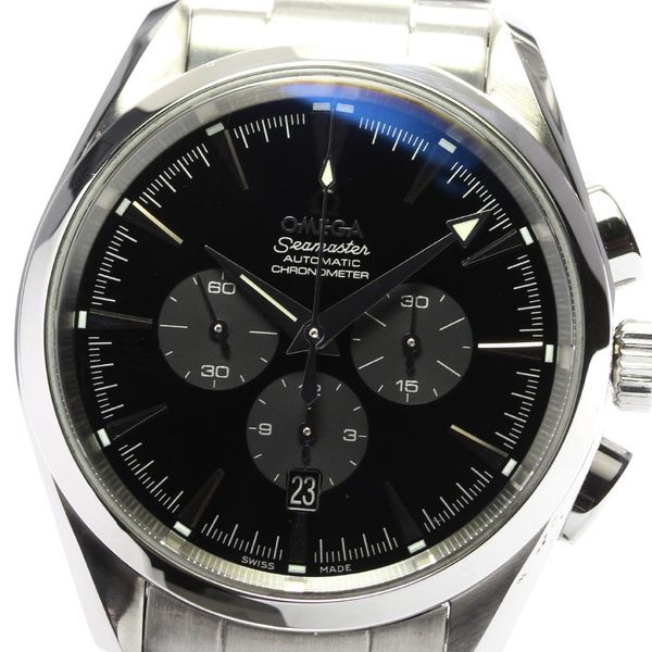 Beauty [OMEGA] Omega Seamaster Aqua Terra Chronograph 2512.50 Automatic ...
