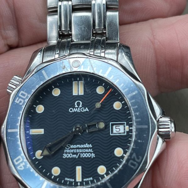 Genuine Omega Seamaster Professional 300m Wavy Dial Stainless 36mm ...