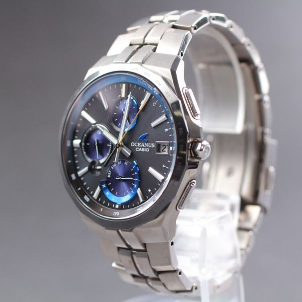 CASIO Oceanus OCW-S5000E-1AJF Solar Men's Watch [Excellent+++]from ...