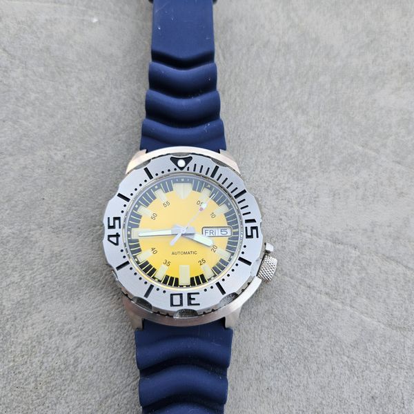 Sterile Yellow Monster homage reduced | WatchCharts Marketplace
