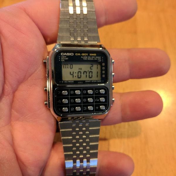[WTS/WTT] Casio CA-901 calculator watch. Original bracelet ...