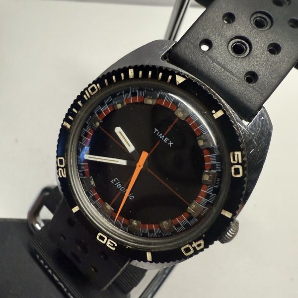 Original 1971 Timex Velocity Electric Men's Vintage Watch New Strap New ...