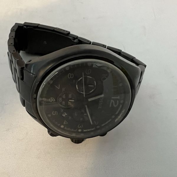 Fossil Flight Chronograph Menâ s Watch 47 Mm Used Needs Battery ...