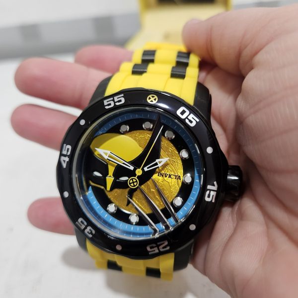 LIMITED EDITION - Invicta Marvel X-men Wolverine Men's Watch - 48mm ...
