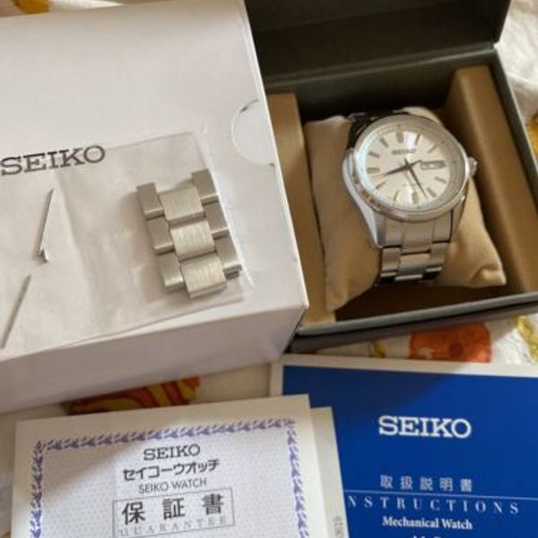 Seiko Watch Presage SARY055 Mechanical Self Winding Sapphire Glass ...