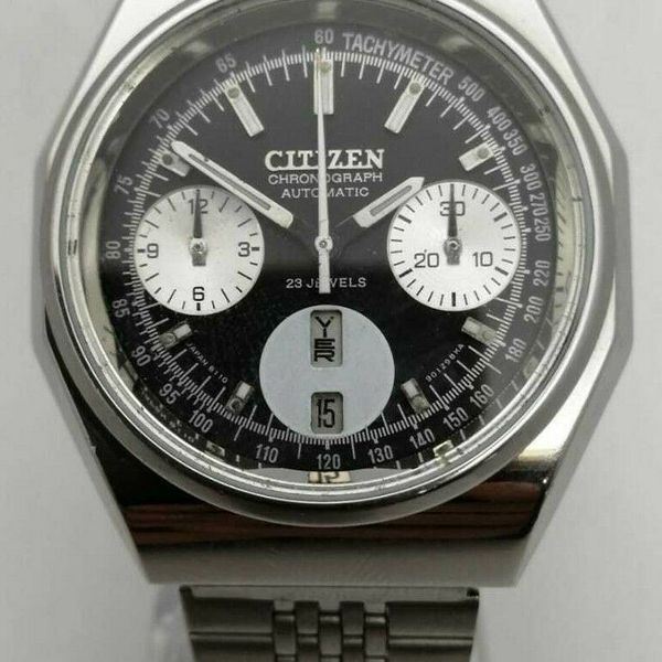 CITIZEN BULLHEAD OCTAGON CHRONOGRAPH AUTOMATIC CAL. 8110 REF. 67-9356 ...