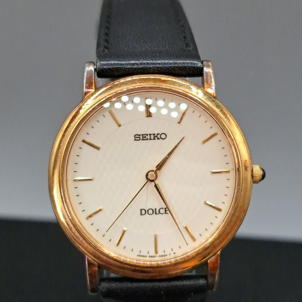 Seiko Dolce 5E61-0A80 Vintage Watch | WatchCharts Marketplace